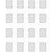 Printable Set of Blank Guitar Chord Chart Boxes 5 Layouts - Etsy