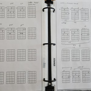 Printable Set of Blank Guitar Chord Chart Boxes PDF - 5 Layouts and ...