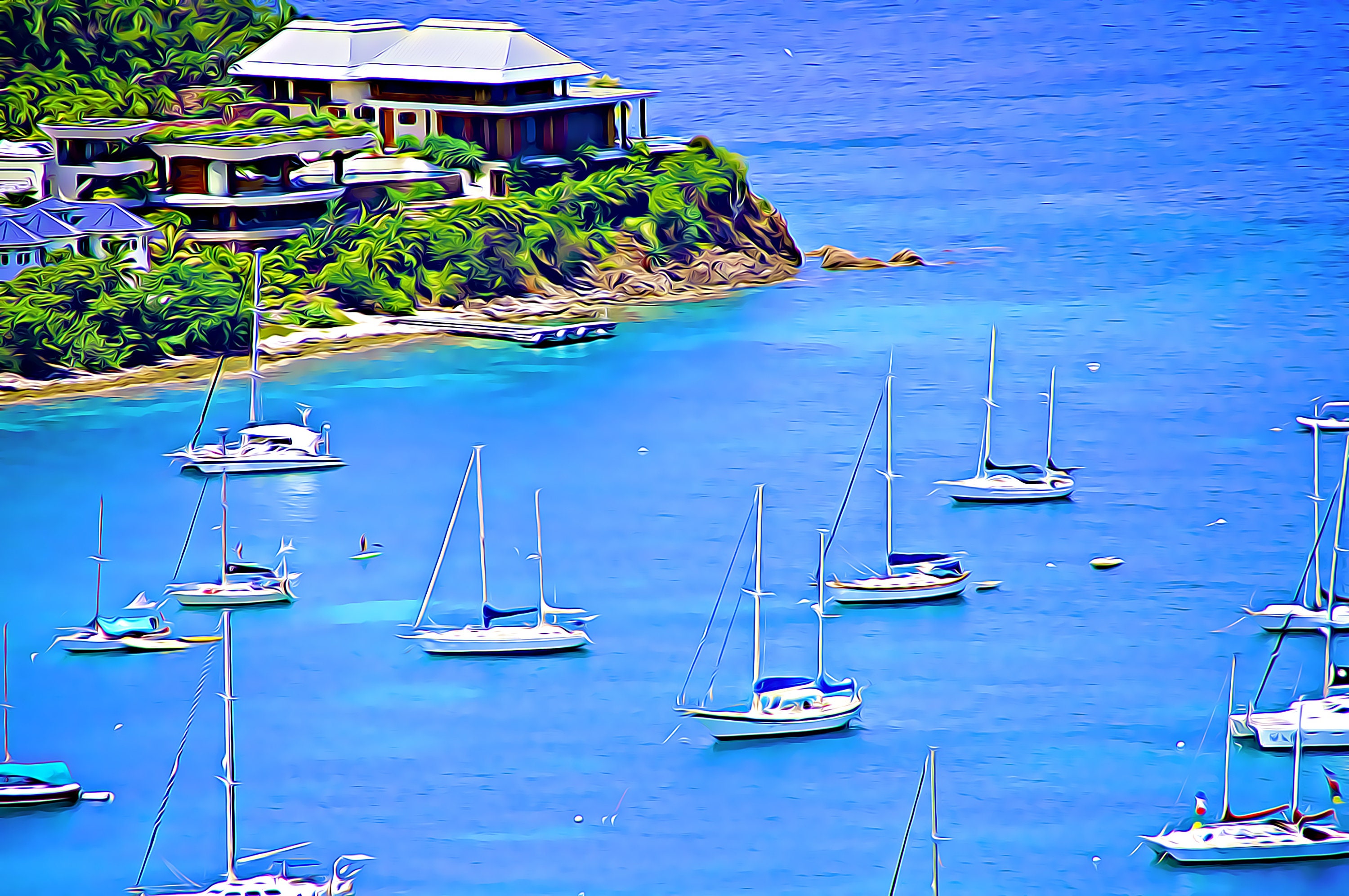 Printable Cruz Bay St John USVI - Etsy