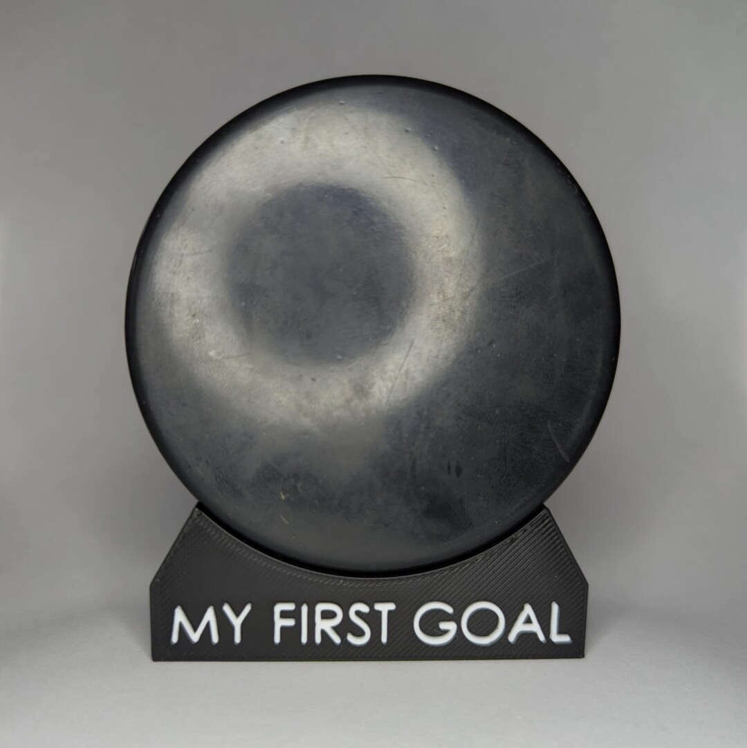 3D Printed Hockey Puck Display Stand - Holder for Game Pucks, Trophies ...