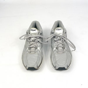 Silver Reebok Trainers Y2K Dad Shoes - Etsy