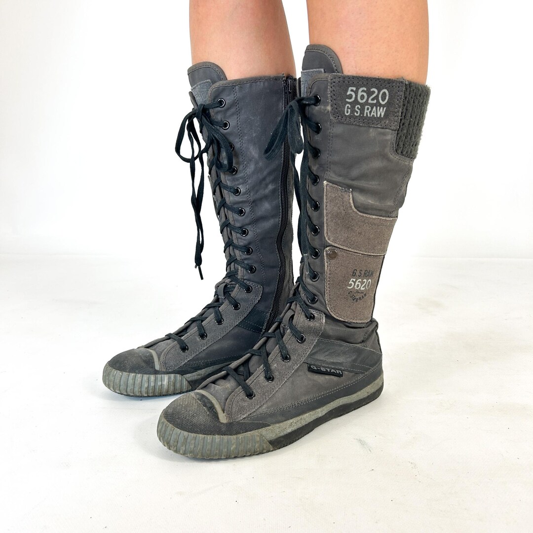 G Star Raw Laced Boxing Y2K Trainers, Retro Men's Sneakers, Sporty Y2K ...