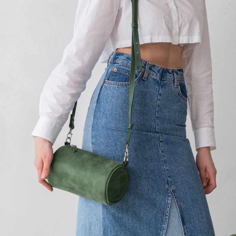 Barrel Bag Tube Purse - Etsy