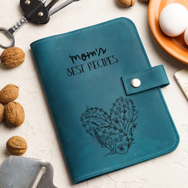 Handmade Recipe Book - Etsy