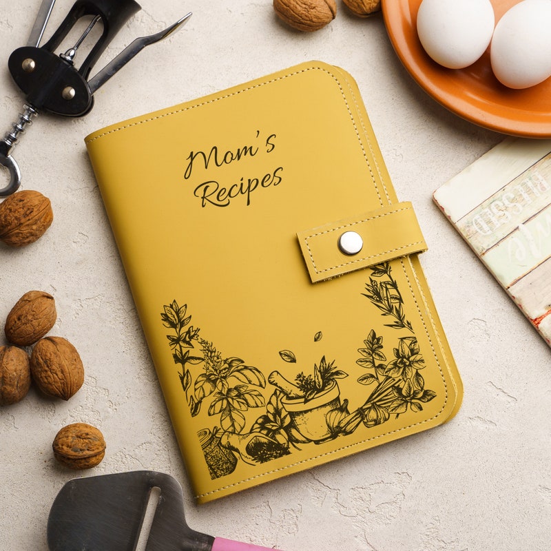Handmade Recipe Book - Etsy
