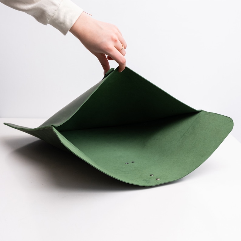 Handmade Leather Folder Leather Document Holder Portfolio - Etsy