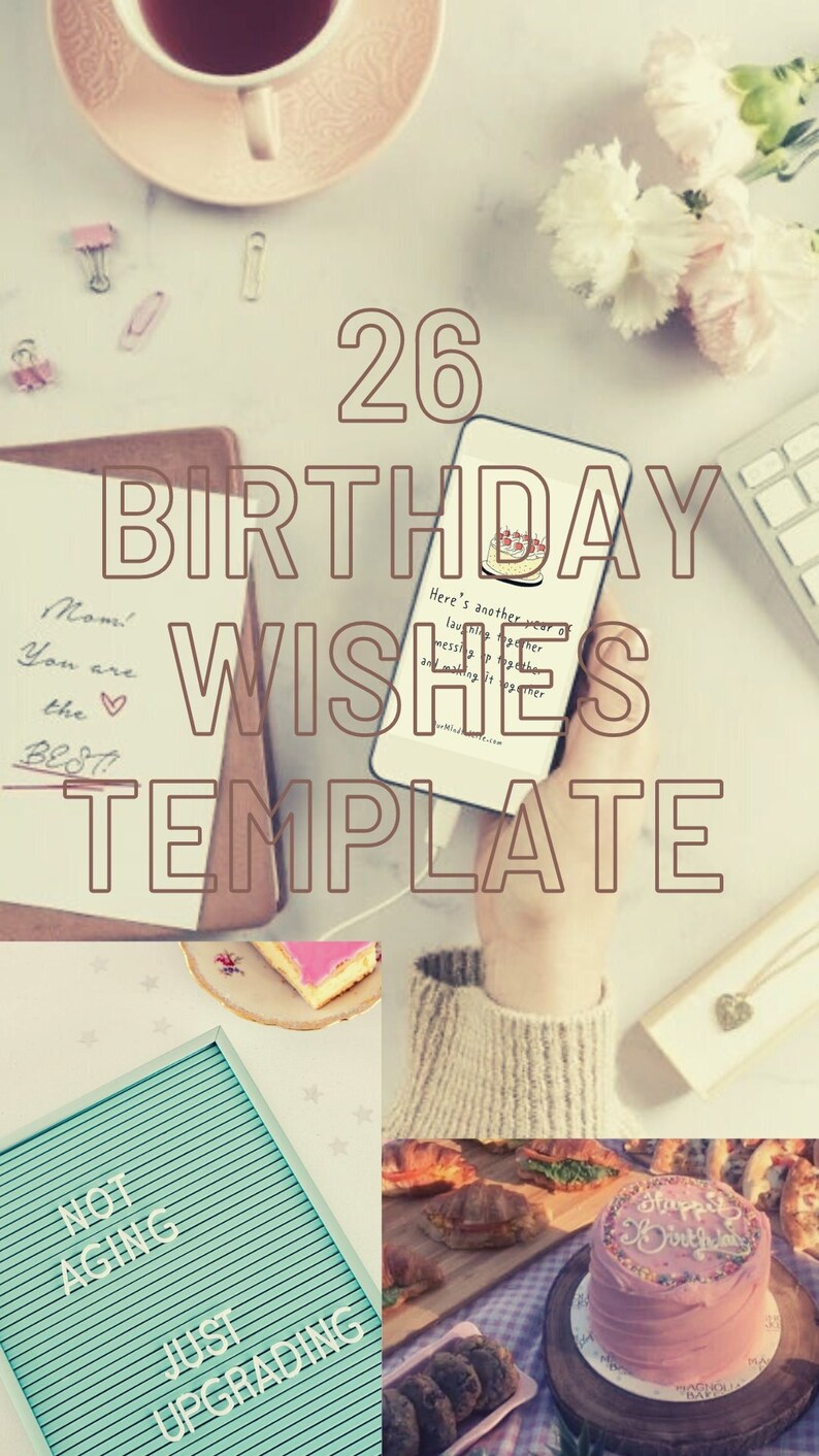 26 Instagram Birthday Wishes Template - Etsy