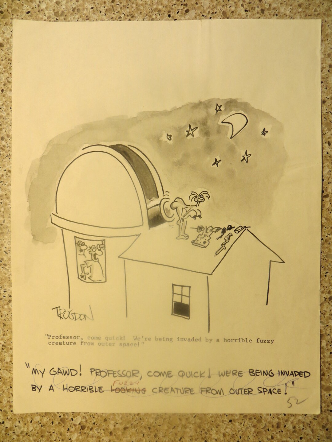 Vintage Mature Original Ted Trogdon Sex to Sexty Cartoon Art - Etsy