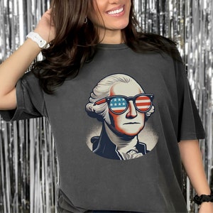 George Washington Shirt, 4th of July Shirt, Independence Day T-shirt ...