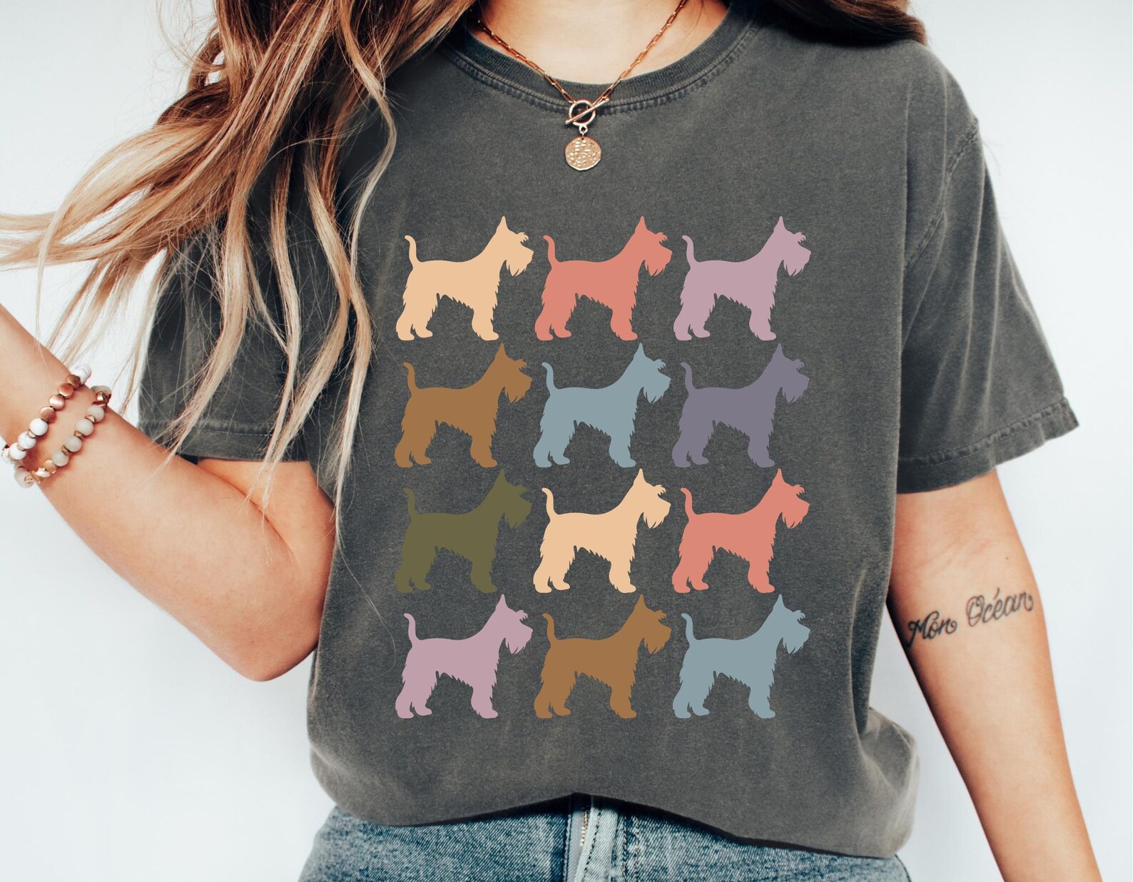 Comfort Colors Schnauzer Dog Shirt: Schnauzer Mom Tee - Etsy