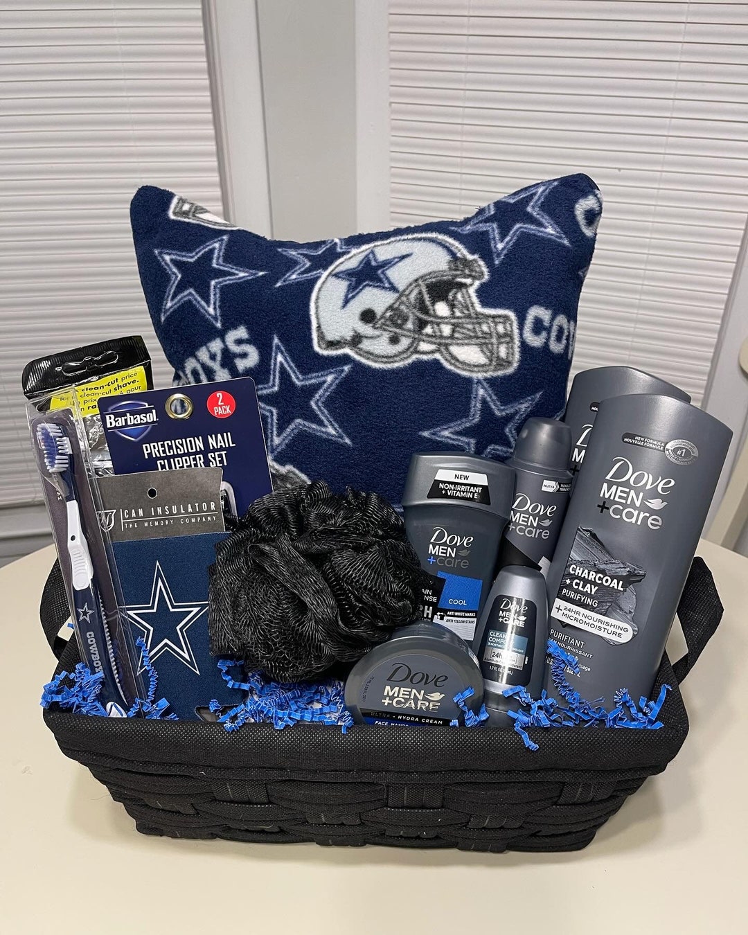 Cowboys Sports Gift Basket - Etsy