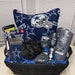 Cowboys Sports Gift Basket - Etsy