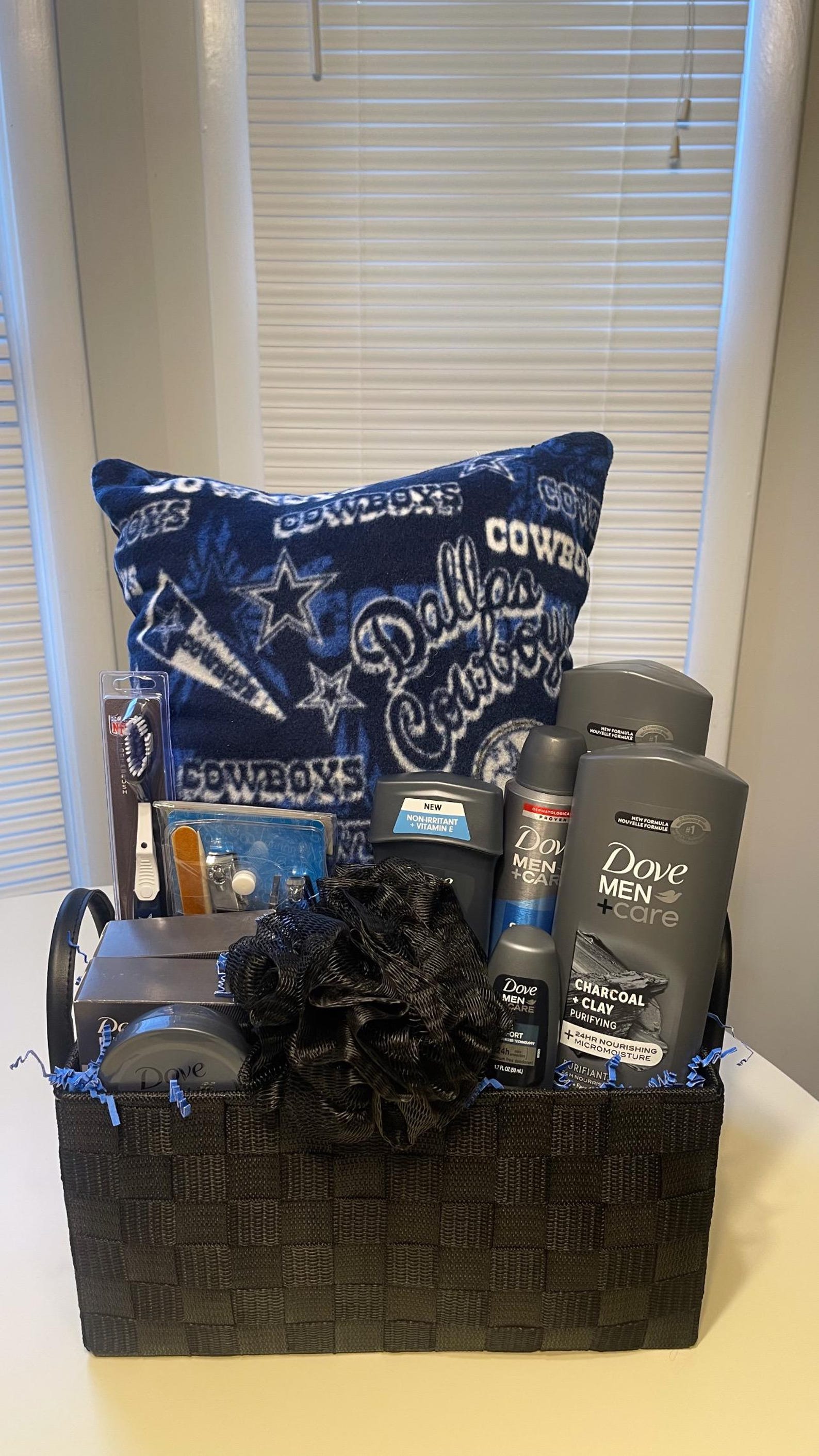 Cowboys Sports Gift Basket - Etsy