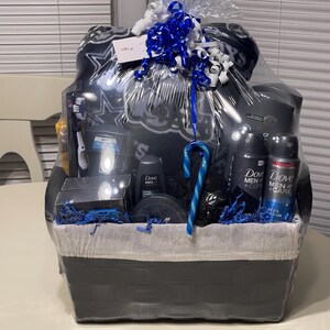 Cowboys Sports Gift Basket - Etsy