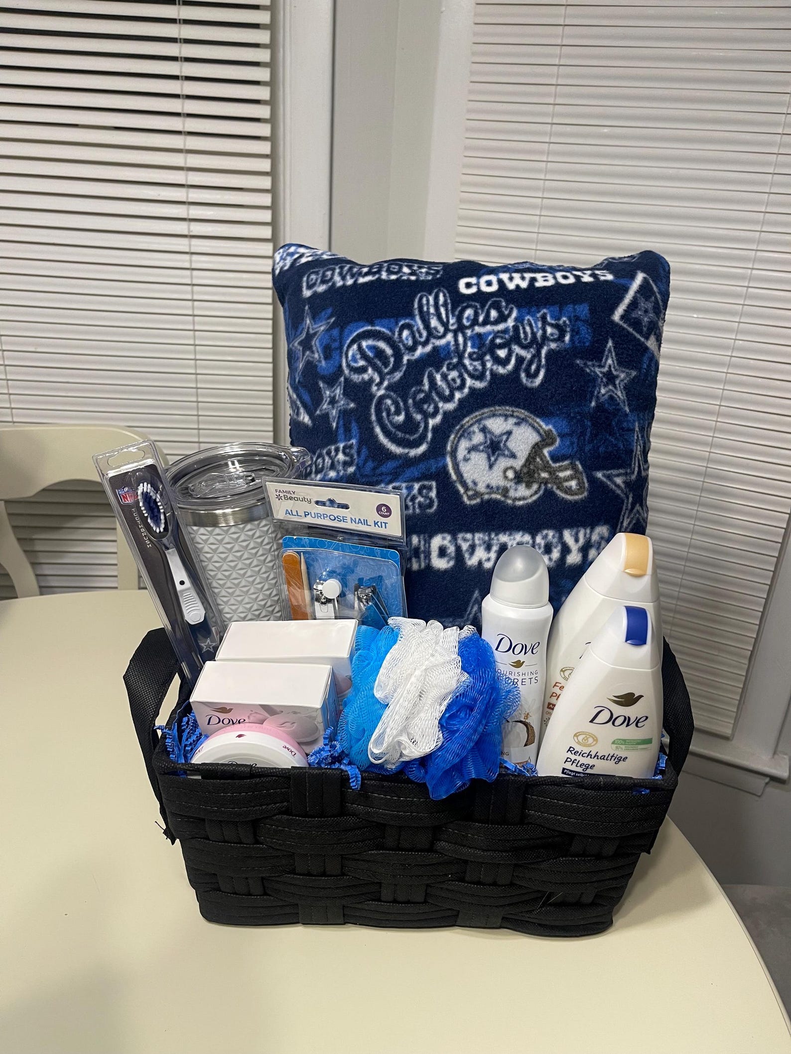 Cowboys Sports Gift Basket - Etsy