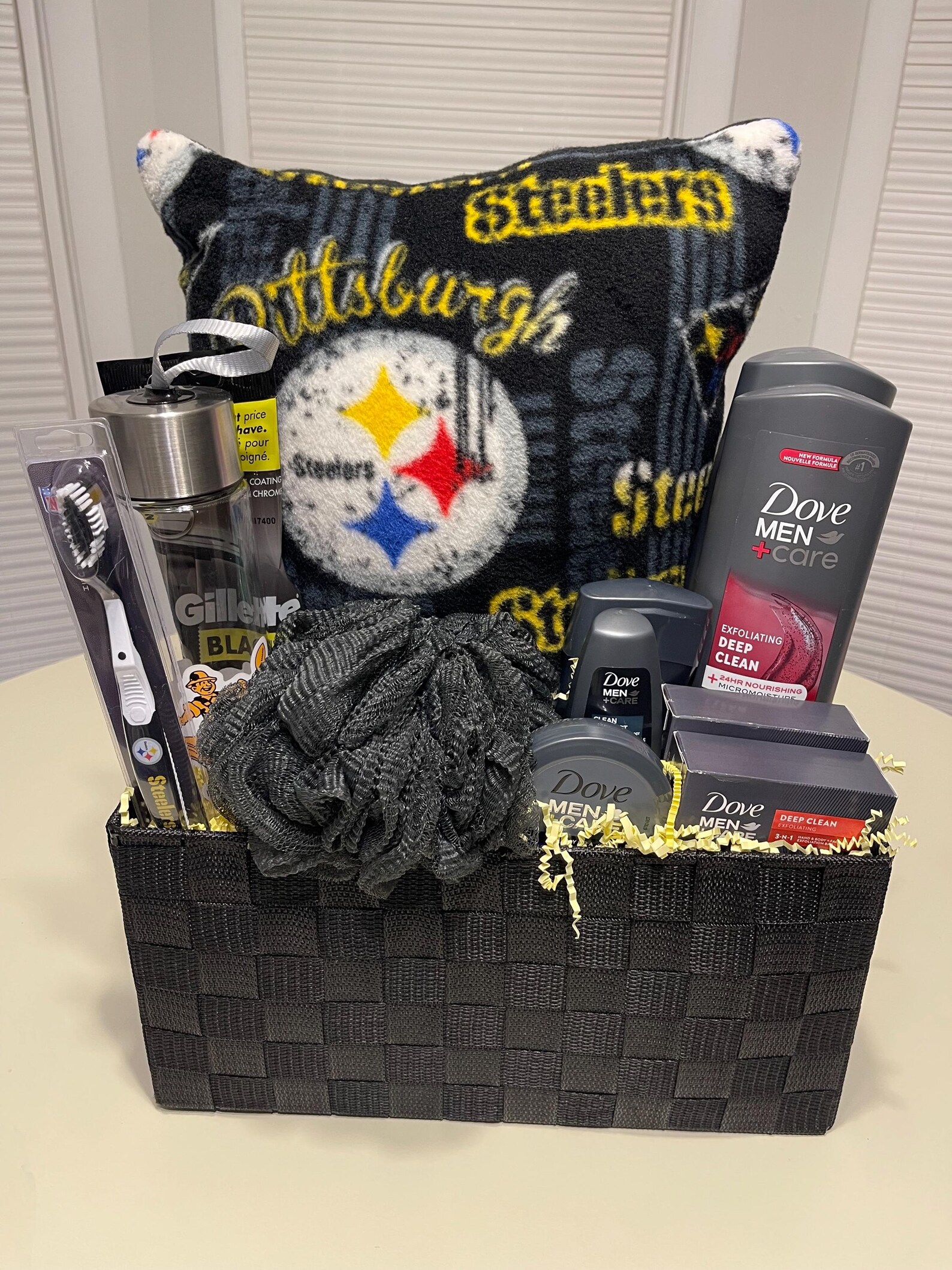 Steelers Sports Gift Baskets - Etsy