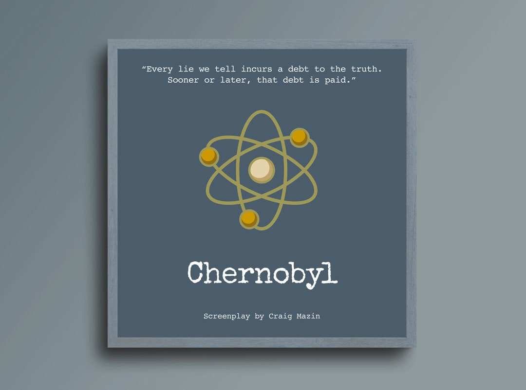 Chernobyl, Minimalist Film Art, Movie Poster, Inspirational Quote ...
