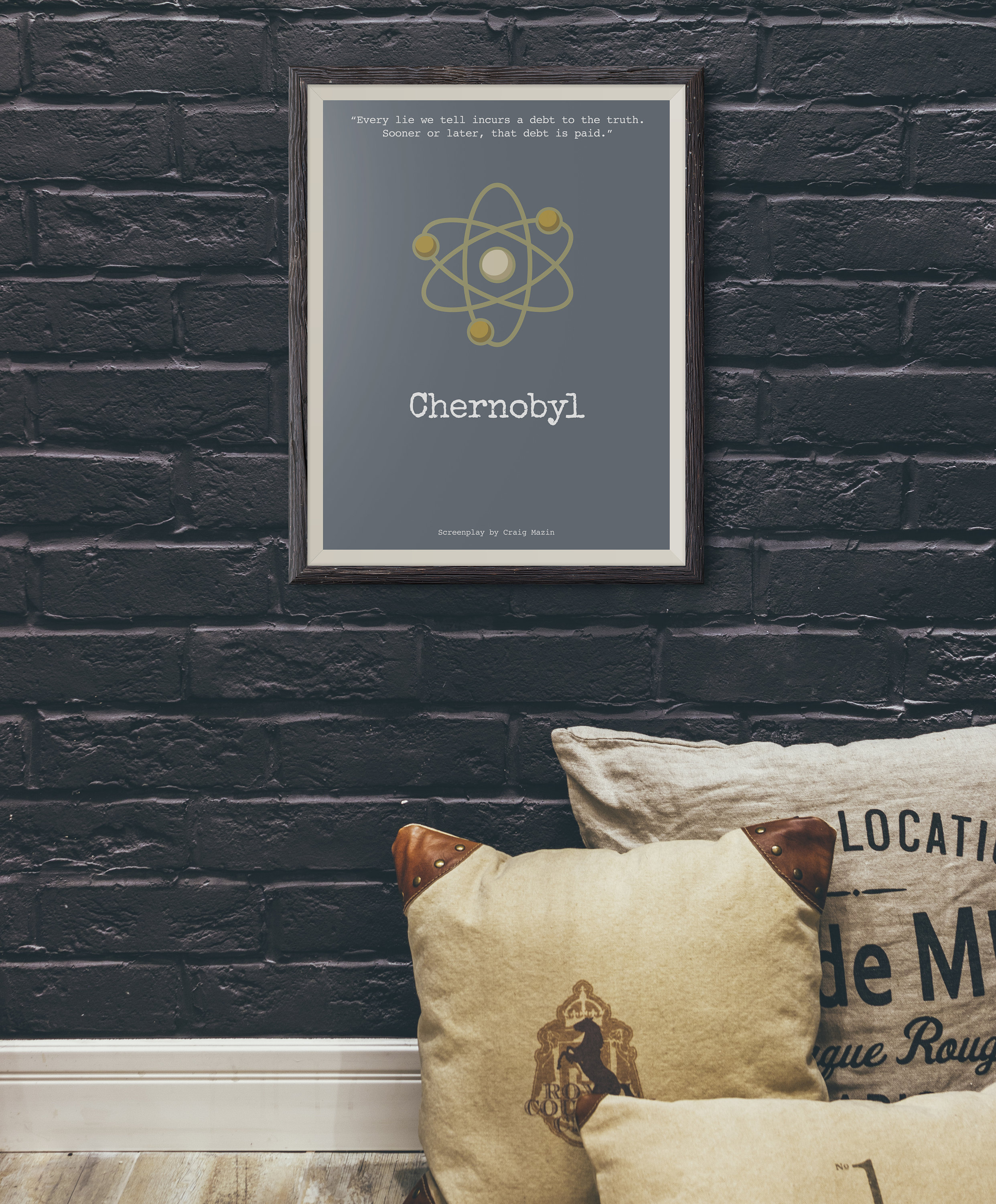 Chernobyl, Minimalist Film Art, Movie Poster, Inspirational Quote ...