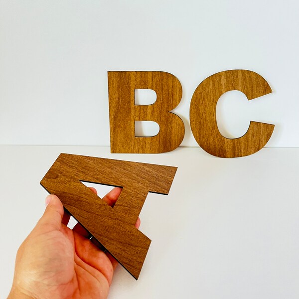 Stand up Letters - Etsy