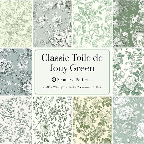 Wallpaper Green - Etsy
