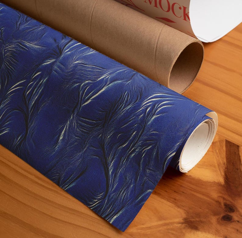 Royal Blue Seamless Patterns: Glitter, Satin, Gem, Foil (PNG Digital ...