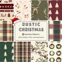Christmas Cliparts & Patterns - Etsy