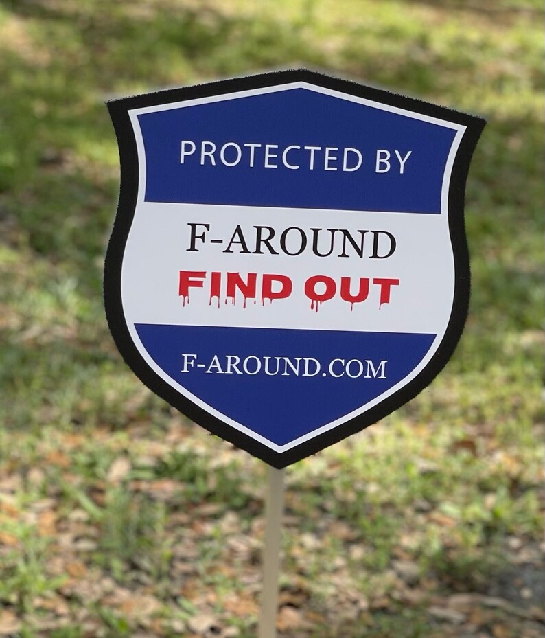 F-AROUND and FIND OUT - Etsy
