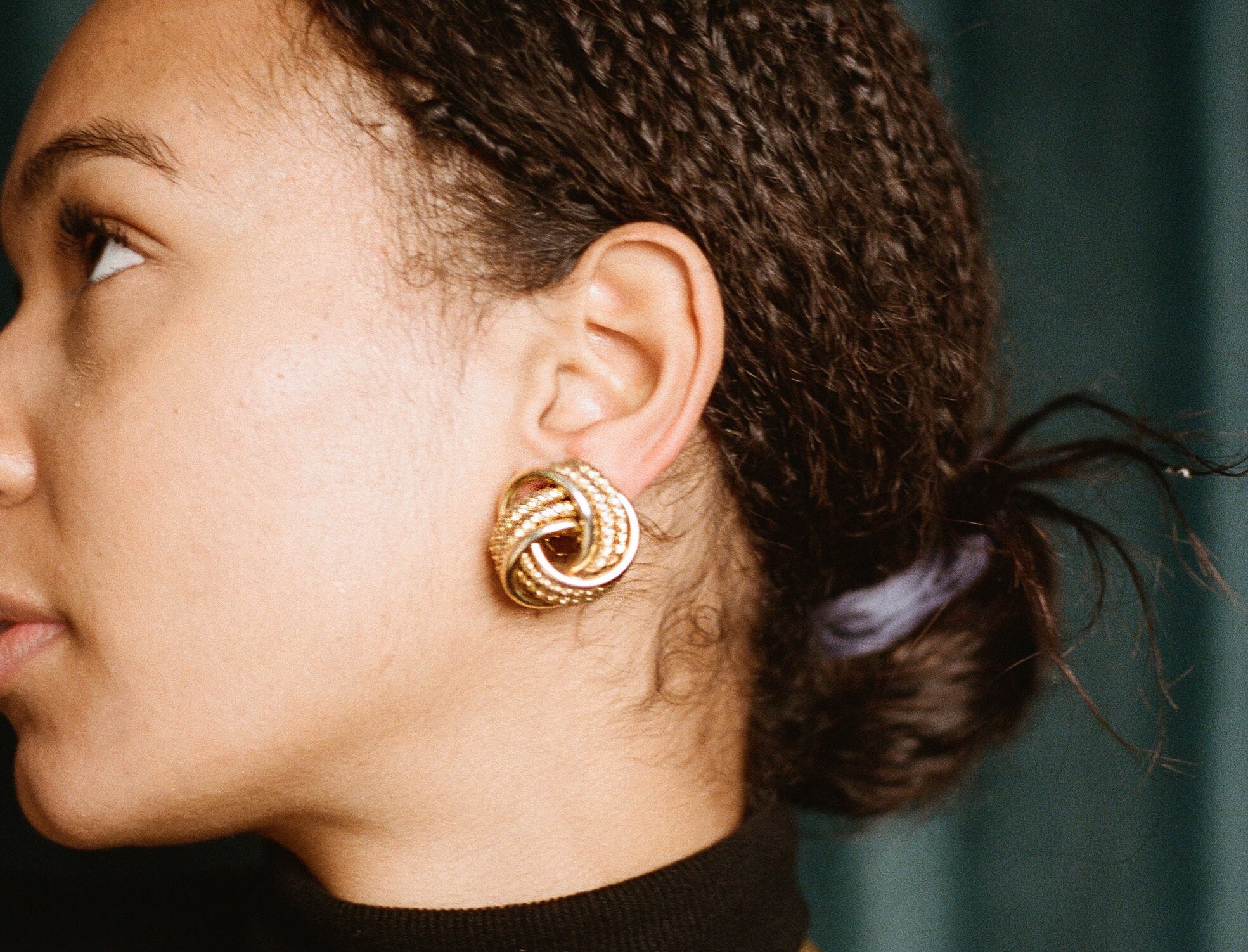 Grosse Gold Rope Knot Brooch - Etsy