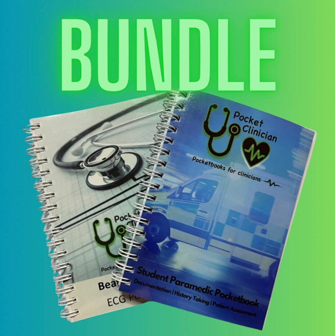 Pocketclinician Student Paramedic Bundle - Etsy