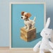 Simple Isometric Dog - Digital Download Printable Art - Etsy