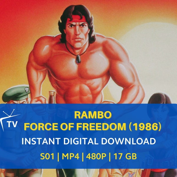 Rambo Animated - Etsy