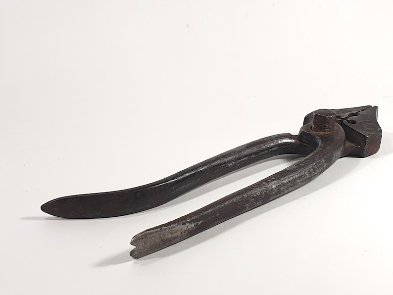 RARE Antique French Wrought Iron Cobbler's Pliers Tool 1700's/1800's ...