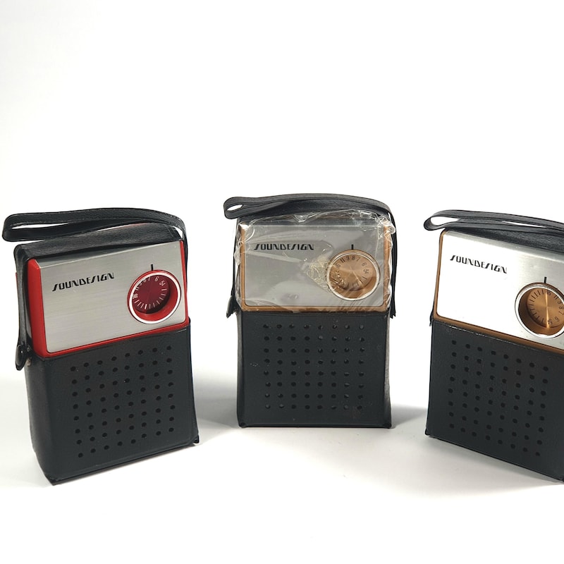 1970s transistor radio - Etsy Polska