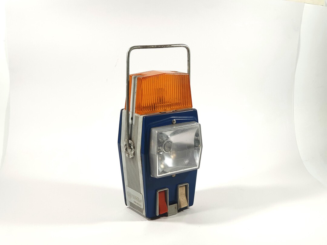 1970's VELAMP Lantern Vintage Camping Emergency Torch Flashlight Signal ...