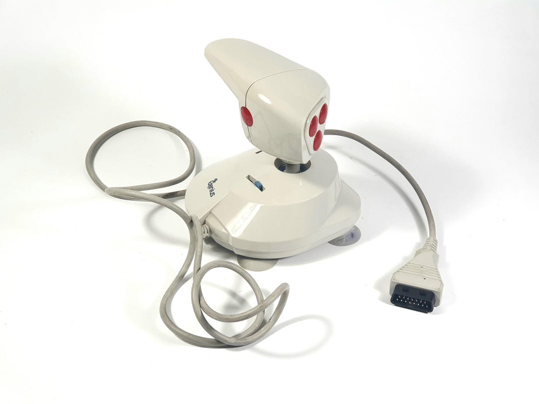 Vintage GENIUS PC Joystick Model J-12 Controller Retro Gaming Video ...