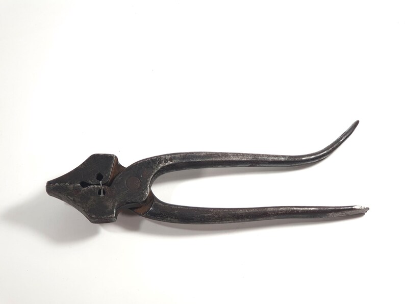 RARE Antique French Wrought Iron Cobbler's Pliers Tool 1700's/1800's ...