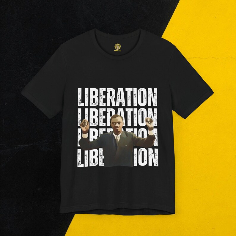 Patrice Lumumba Liberation T-shirt | Raised Fists African Independence ...