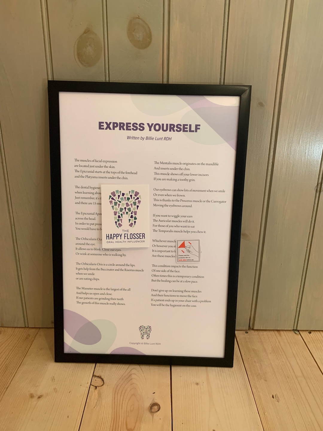 Express Yourself Dental Poem on the Muscles of Facial Expression ...