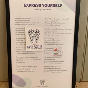 Express Yourself Dental Poem on the Muscles of Facial Expression ...
