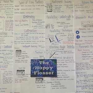 Radiology Bundle Study Sheets for Dental Students - Etsy