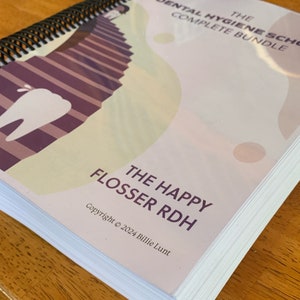The Comprehensive Dental Hygiene Study Sheets Complete Bundle - Etsy