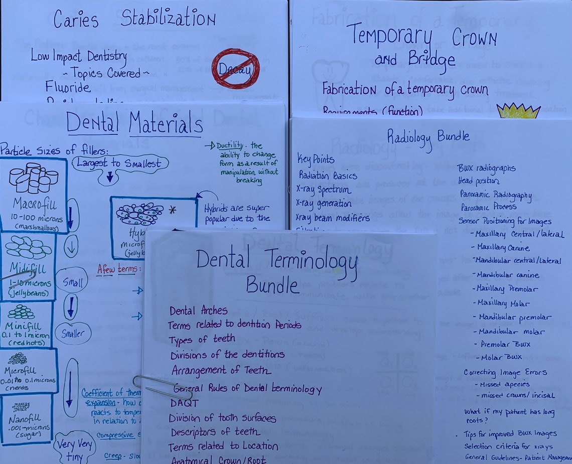 Comprehensive Bundle of Dental Terminology, Dental Materials and ...