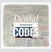 Dental Insurance CDT Codes Study Sheets - Etsy