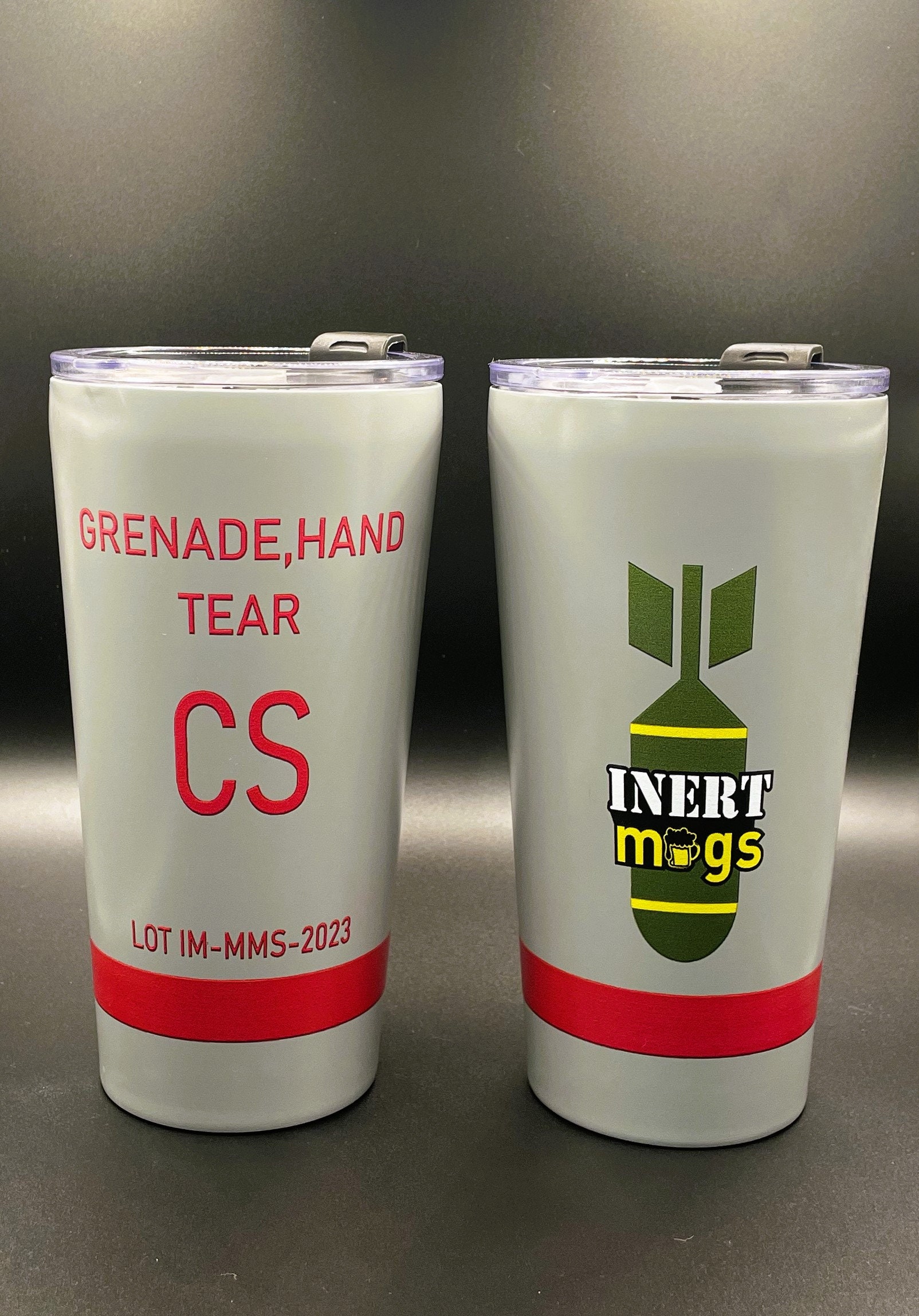 EOD Explosive Tumbler, Tear Gas, Riot Control, 14oz Vacuum Sealed! - Etsy