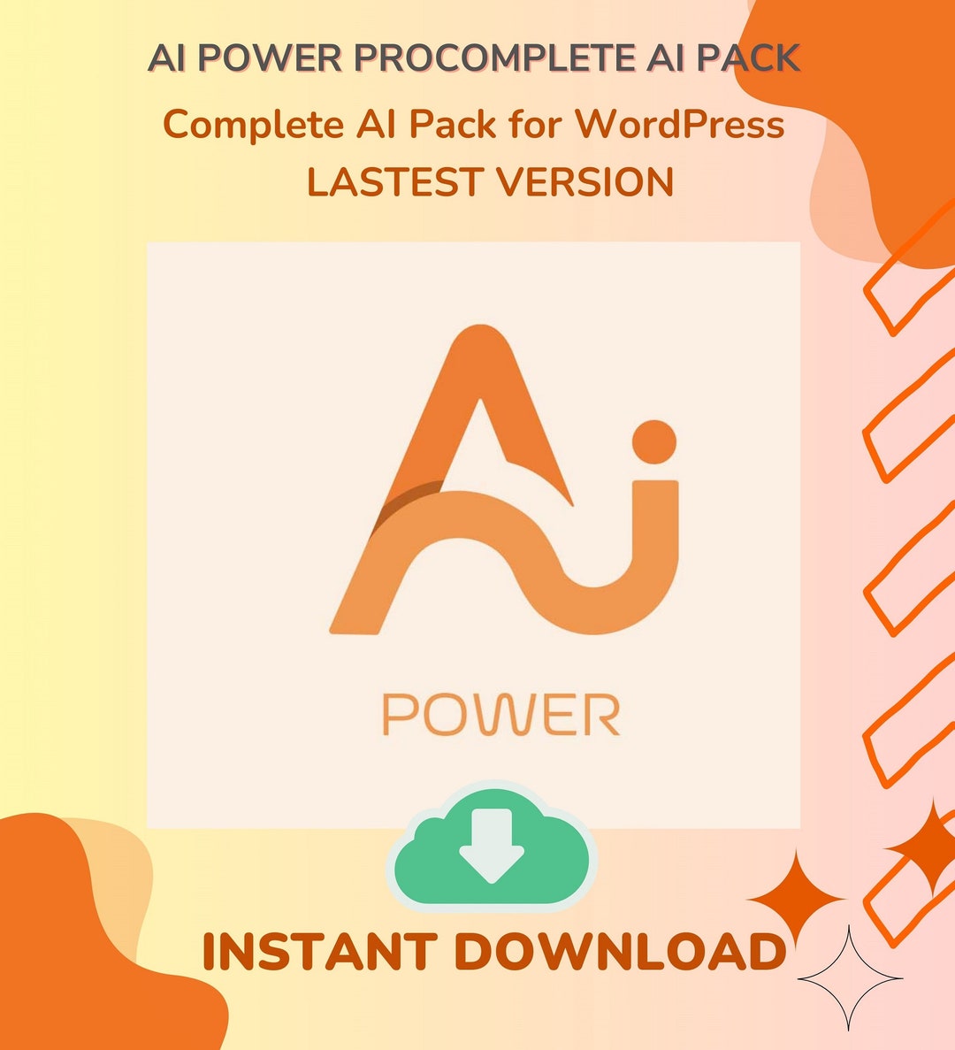 AI Power Pro Complete AI Pack Powered by GPT-4 Lastest Version - Etsy