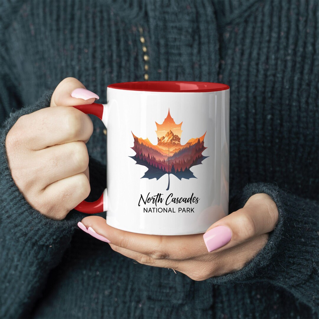 North Cascades National Park Mug, Keepsake Souvenir, Pacific Northwest ...