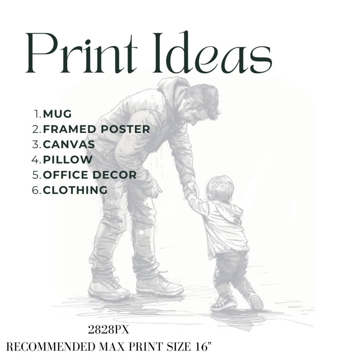 A Wise Father Digital Print Fathers Day Gift Digital Download Fathers ...