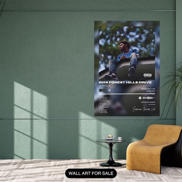 Forest Hill Drive Album Poster - Etsy