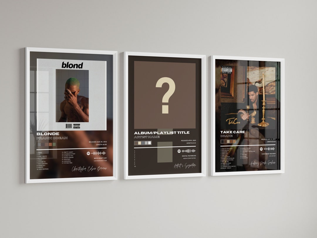 Custom Album Cover Posters, Album Cover Prints Personalized and Custom ...