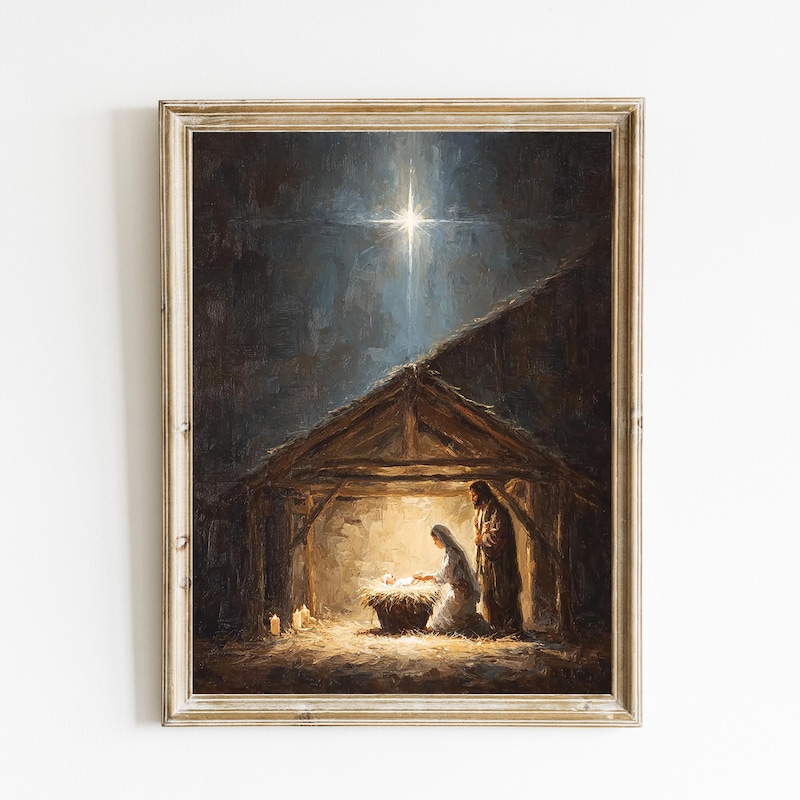 Catholic Christmas Poster - Etsy Canada